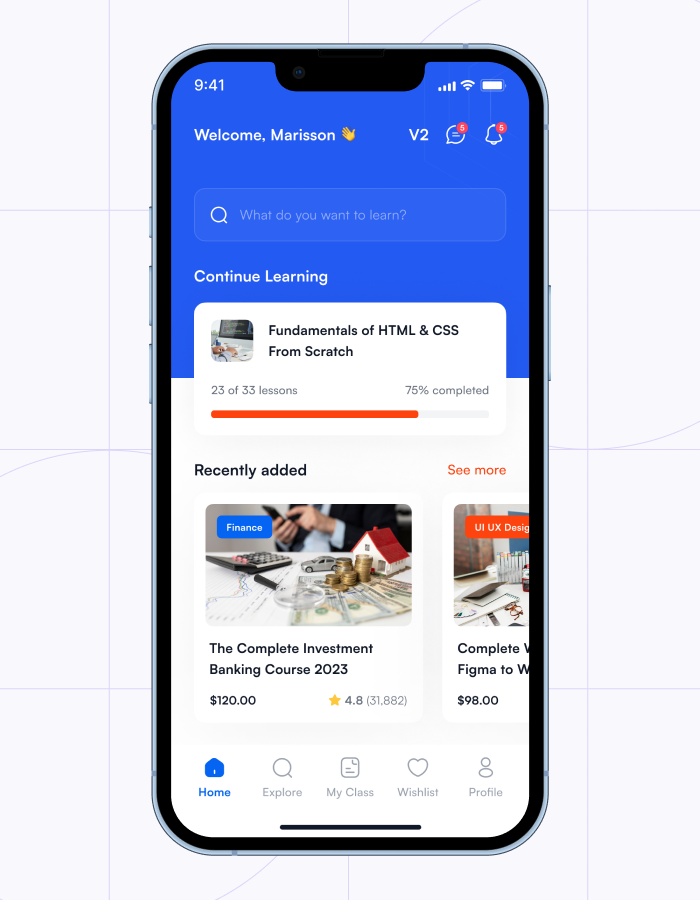 Learn Ease - Flutter Online Education Learning App Template | Educational Course App | Ui Kit by ...